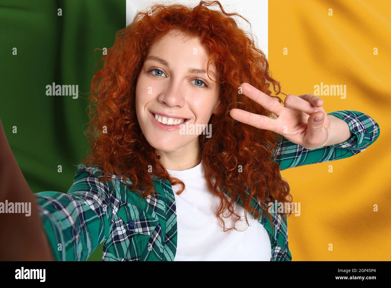 Jolie rousse irlandaise Banque de photographies et d’images à haute ...