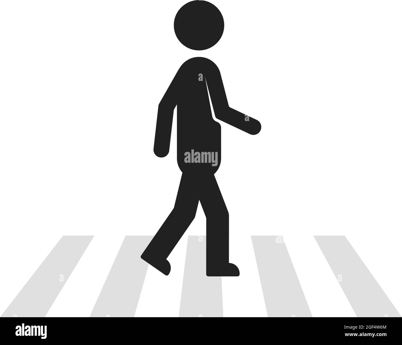 Pictogramme de zebre Banque d'images noir et blanc - Alamy