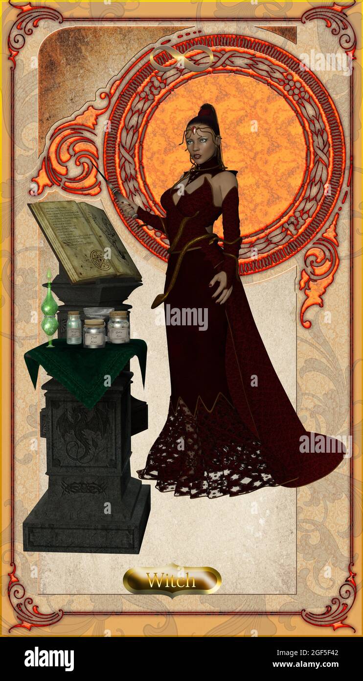 Carte de sorcière - UNE sorcière est un sorcier qui jette des sorts ...