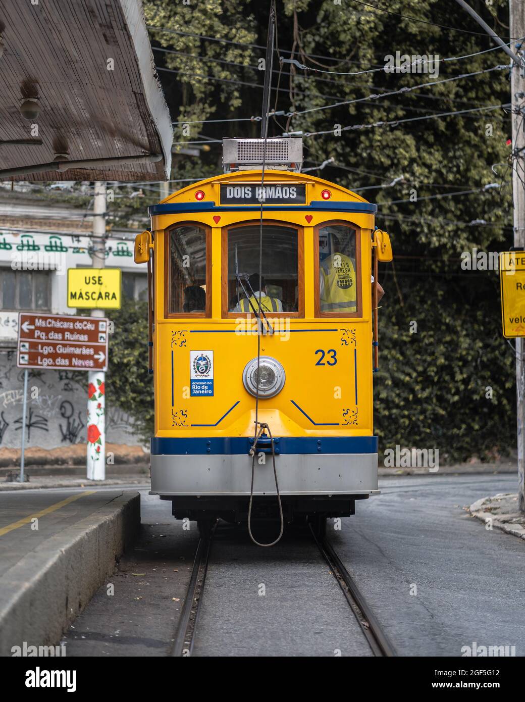 Tram ou tramway rio de janeiro Banque de photographies et d’images à ...