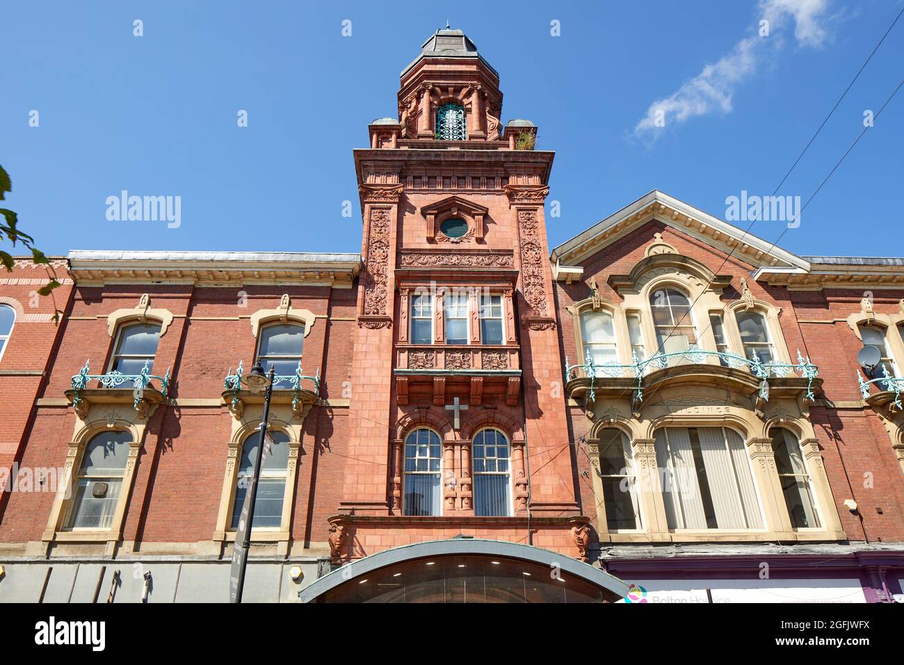Centre-ville de Bolton, Lancashire Victoria Hall, Knowsley Street, UN ...