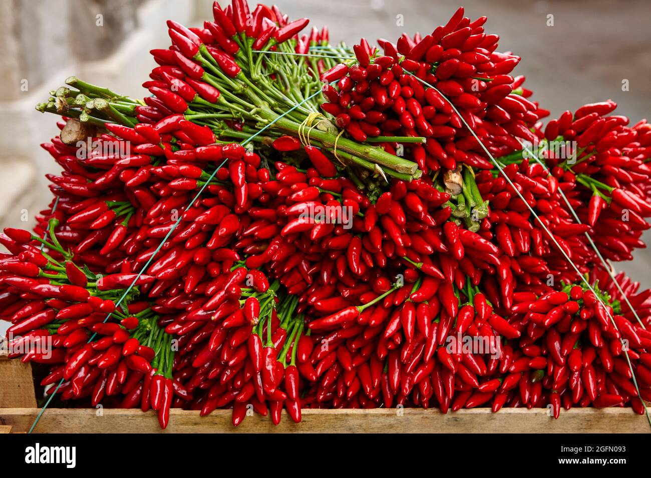 Piments rouges italiens Banque de photographies et d’images à haute ...