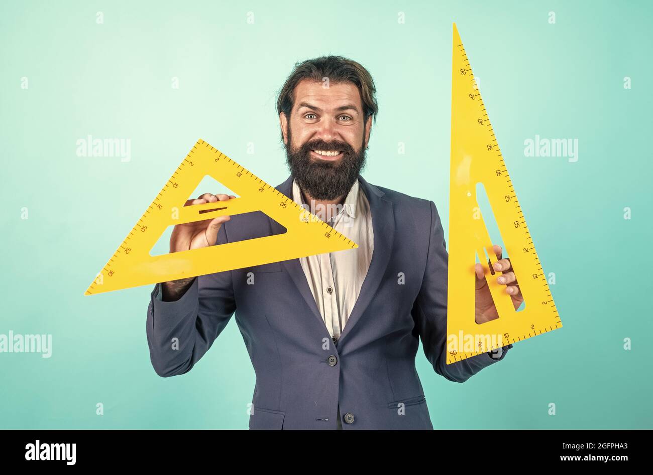 étudiant de mathématiques à l'école de mathématiques. réussir l'examen ...