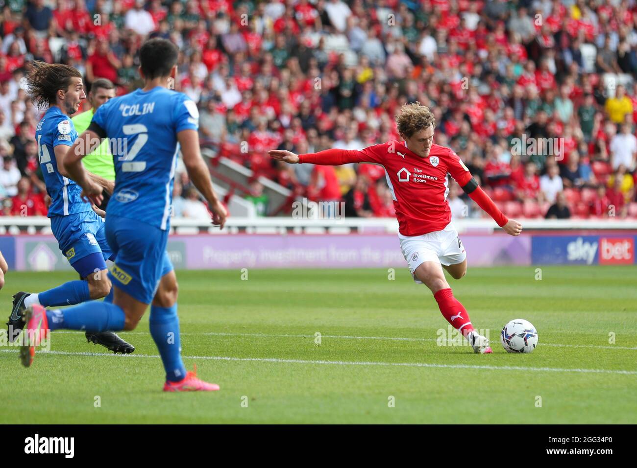 Scores des styles de callum de barnsleys Banque de photographies et d ...
