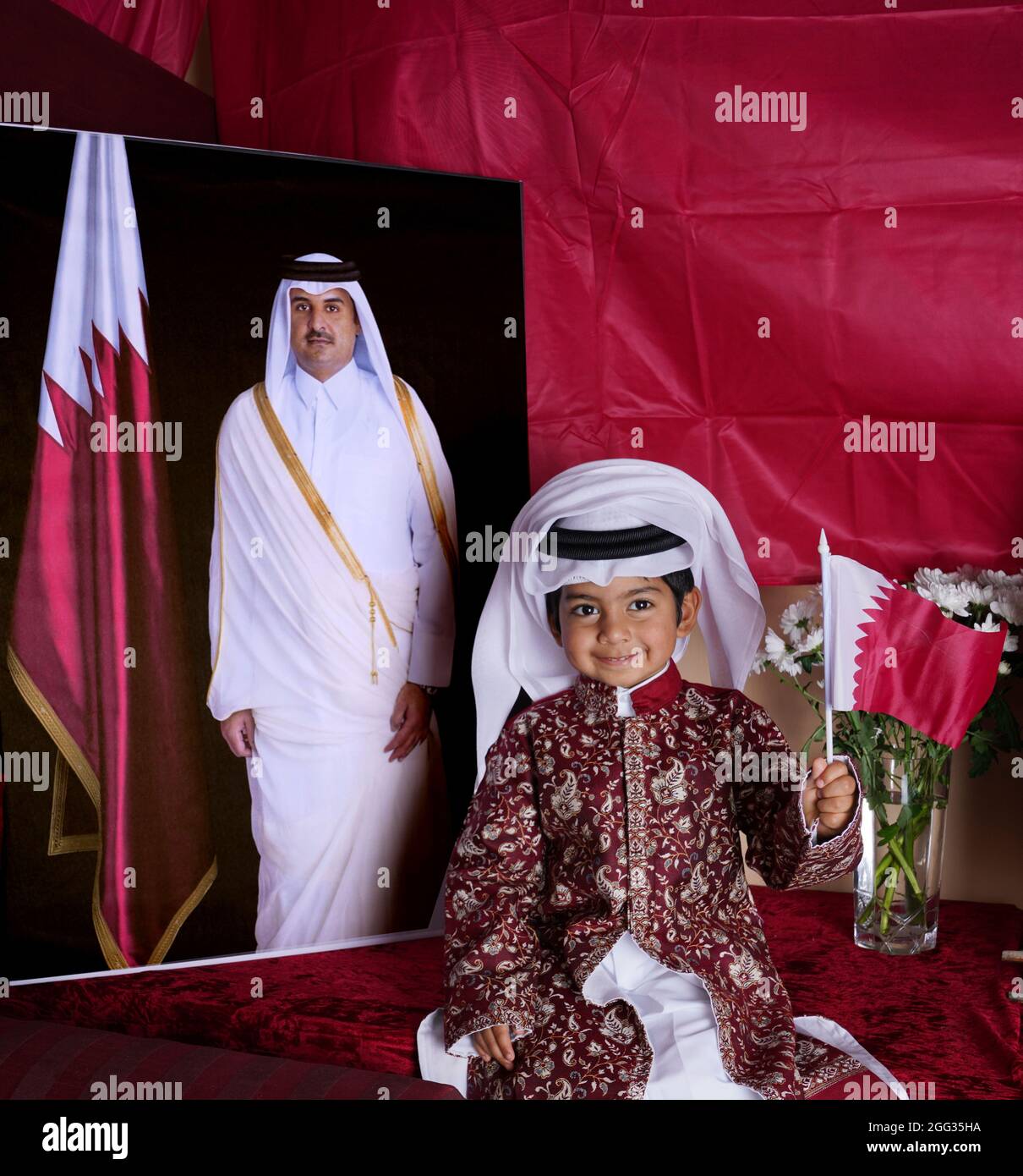 Qatari boys Banque de photographies et d’images à haute résolution - Alamy