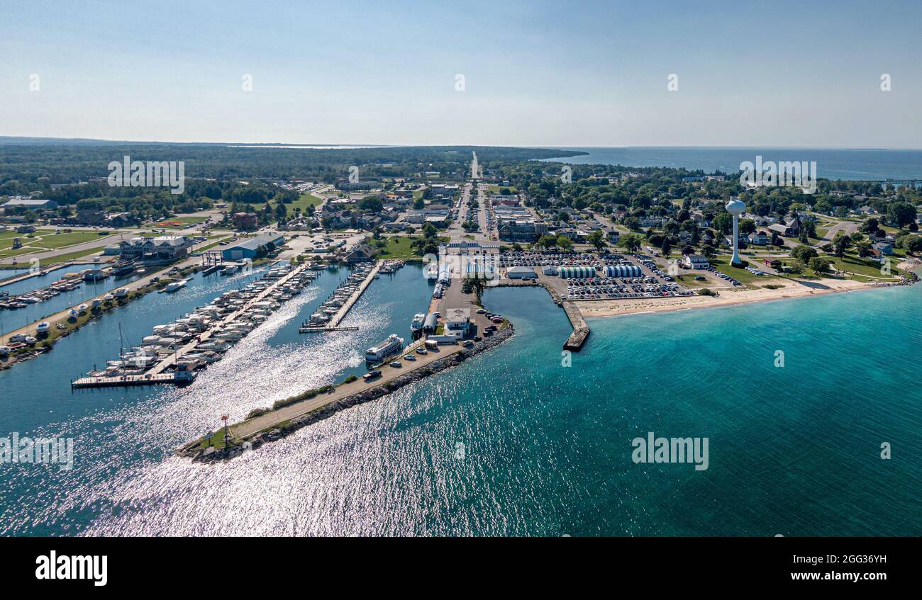 De la ville de mackinaw Banque de photographies et d’images à haute ...