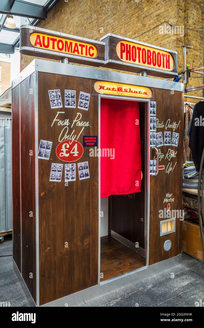 Photomaton londres Banque de photographies et d’images à haute ...