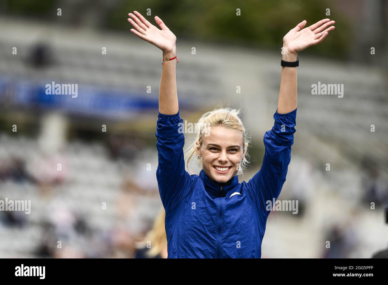 Yuliya (Yuliia) Levchenko (High Jump féminin) d'Ukraine est en ...