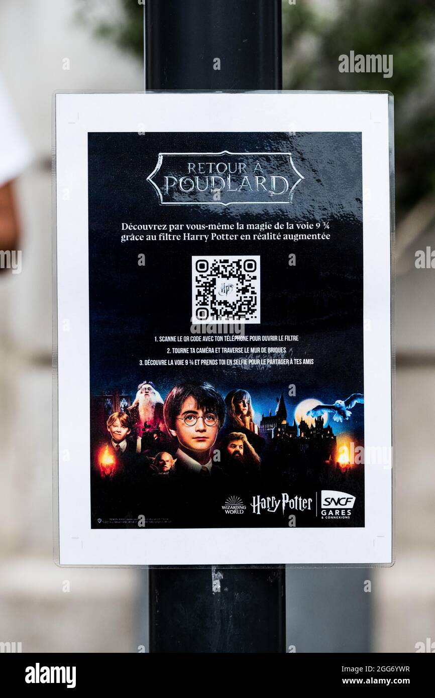 Une réplique grandeur nature de la célèbre locomotive de la saga Harry ...