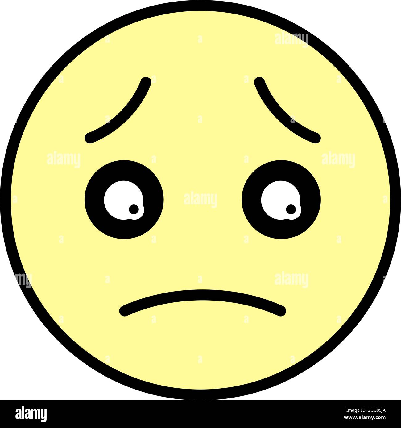 Emoji déçu Banque de photographies et d’images à haute résolution - Alamy