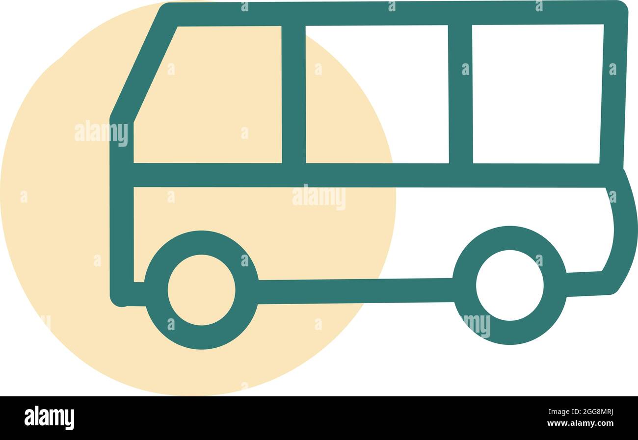 Petit bus Banque d'images vectorielles - Alamy