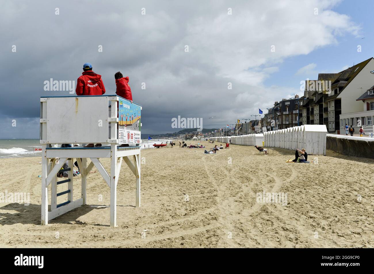 Plage de villers sur mer Banque de photographies et d’images à haute ...