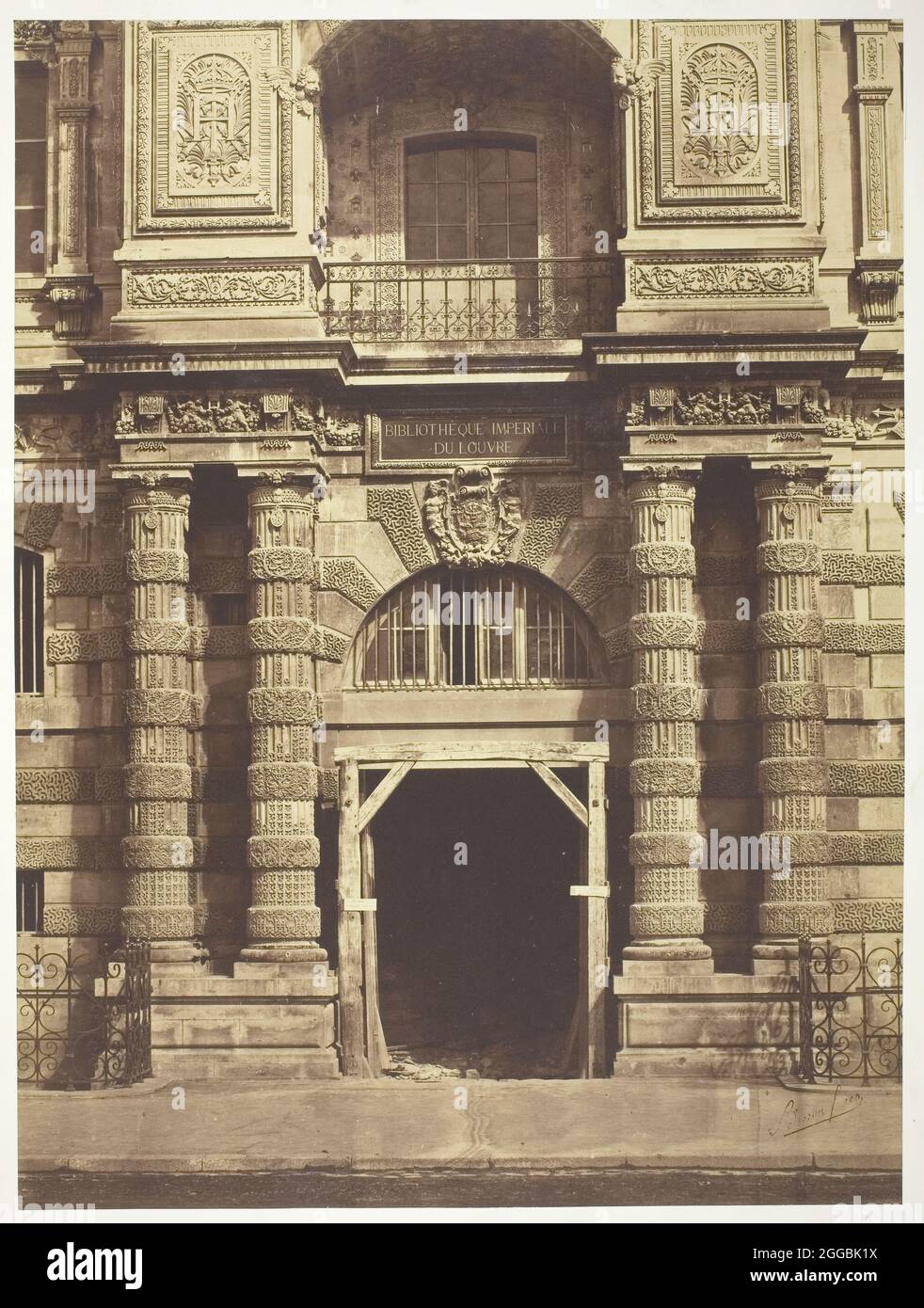 Bibliothèque impériale du louvre Banque de photographies et d’images à ...