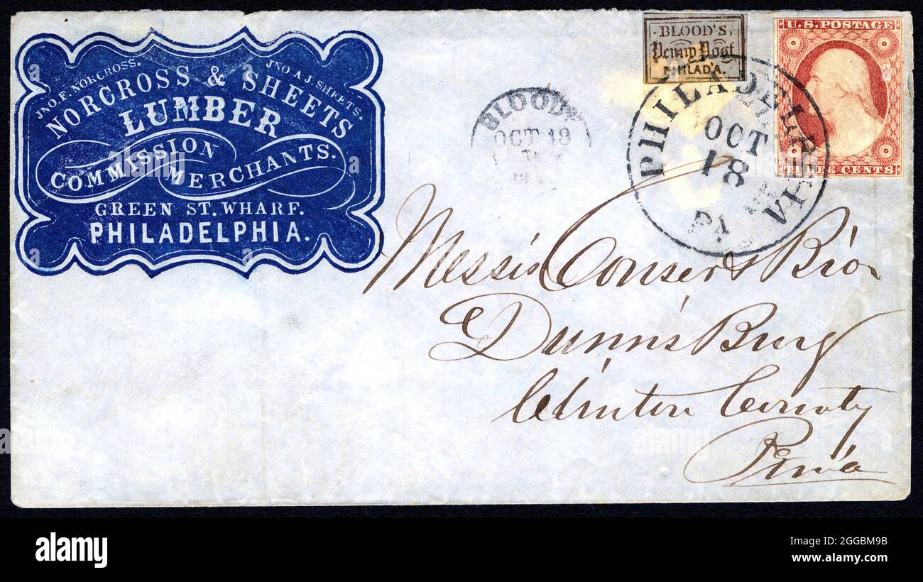 Publicité du 19ème siècle politique Banque de photographies et d’images ...