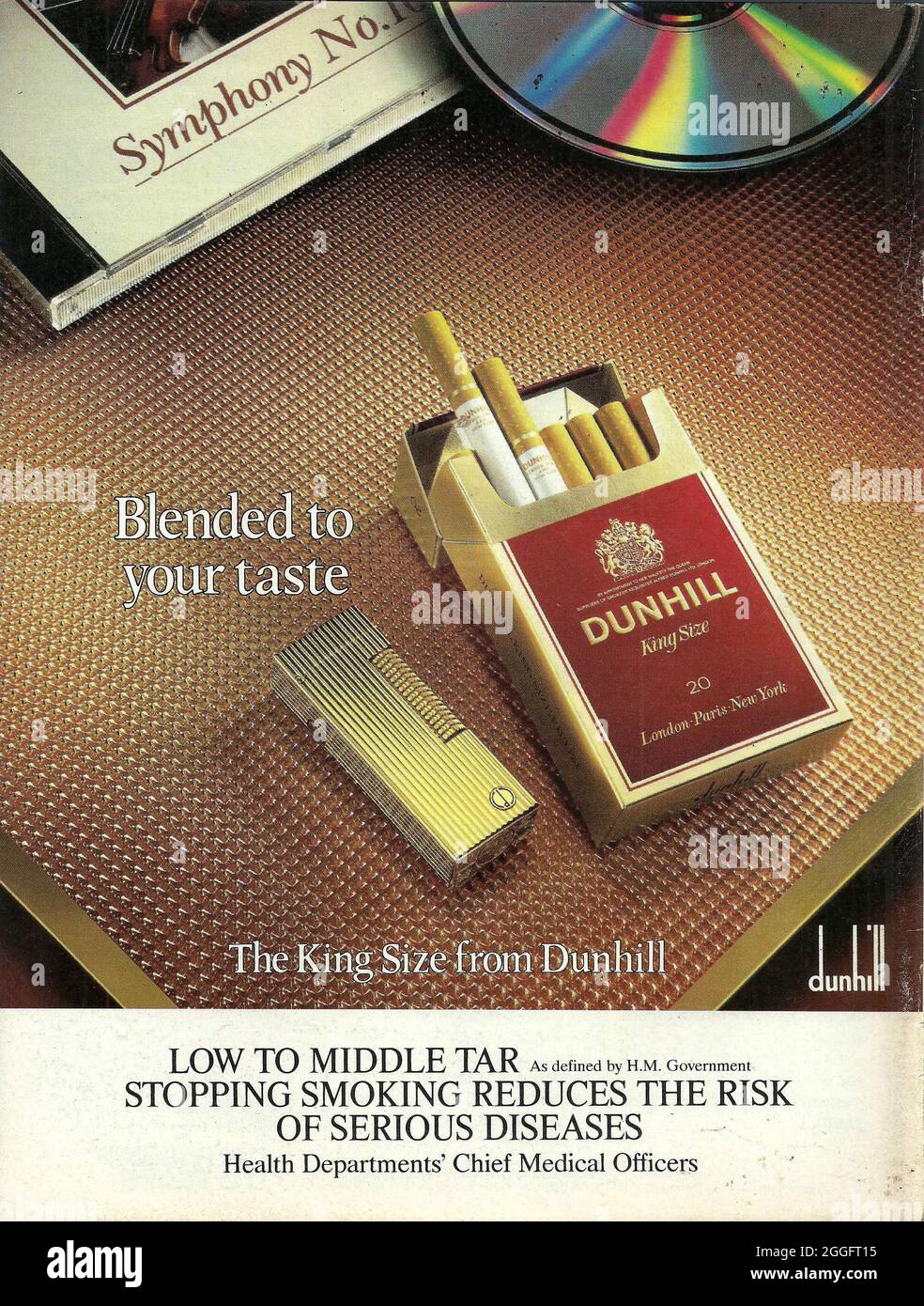 Dunhill Cigarettes Black