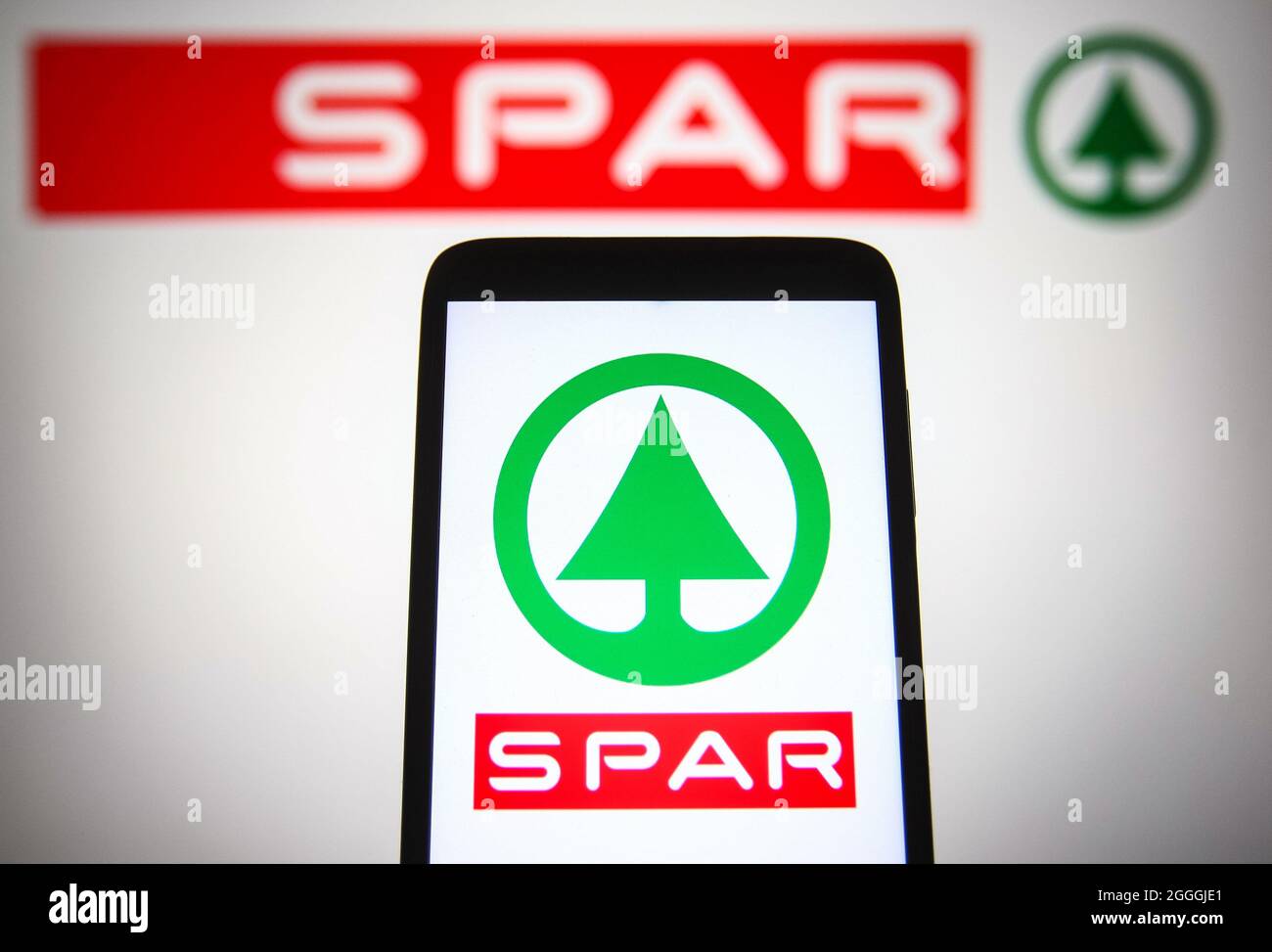 Spar logo Banque de photographies et d’images à haute résolution - Alamy