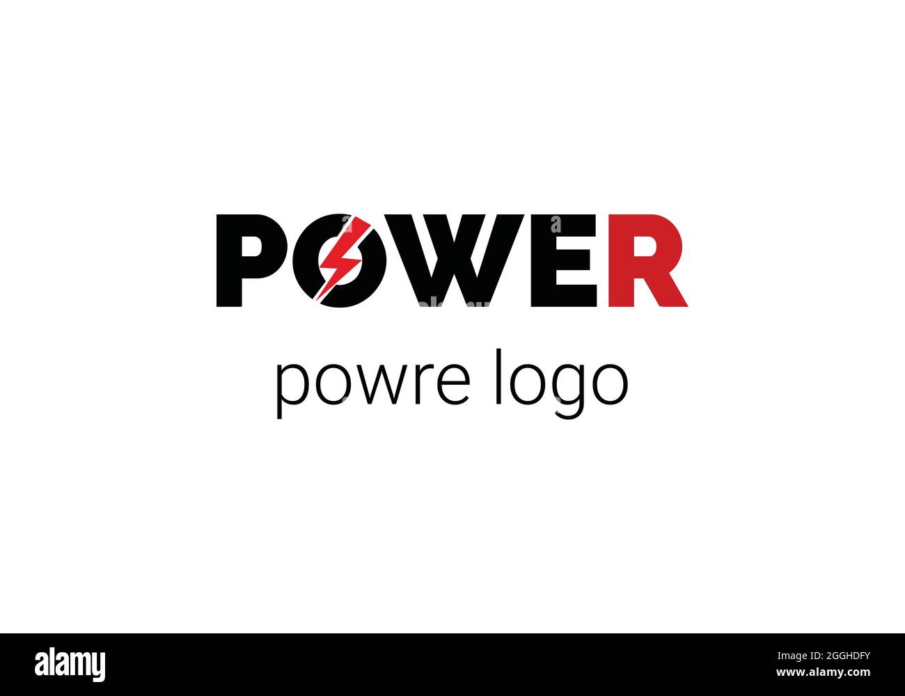 modèle de logo power Image Vectorielle Stock - Alamy