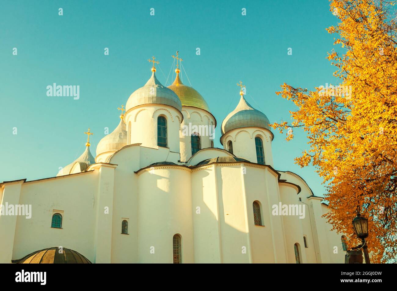 Novgorod cathedral detail Banque de photographies et d’images à haute ...