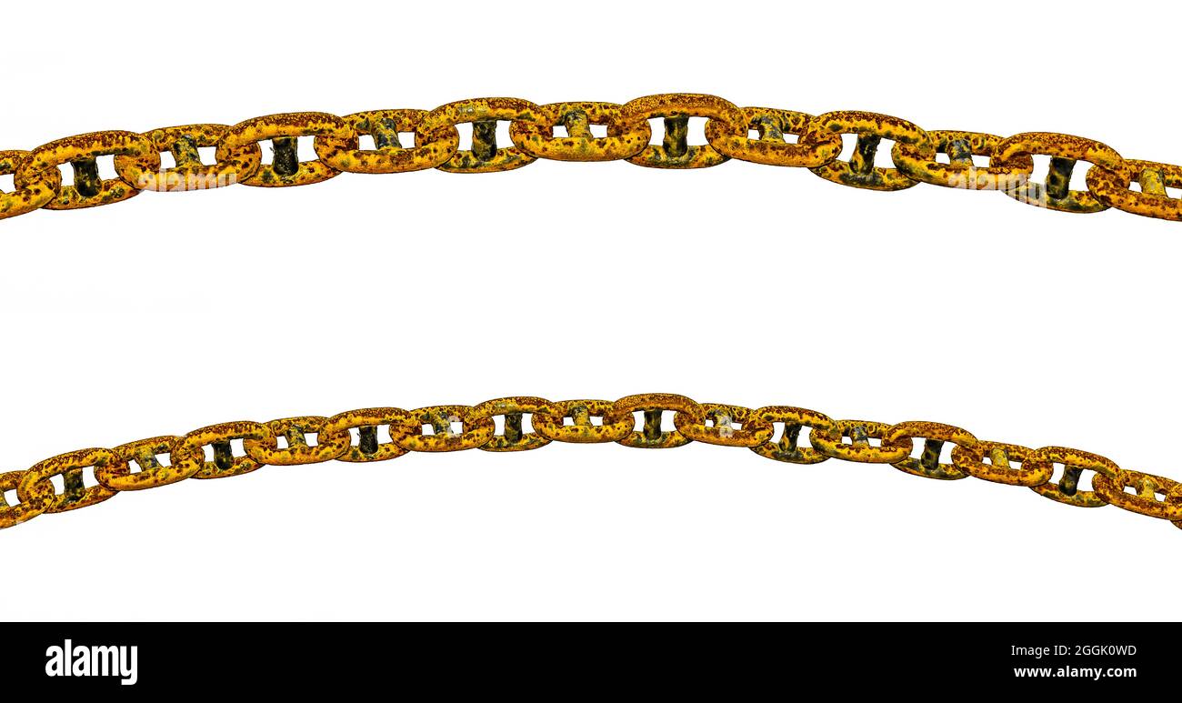 Metal chain Banque de photographies et d’images à haute résolution - Alamy