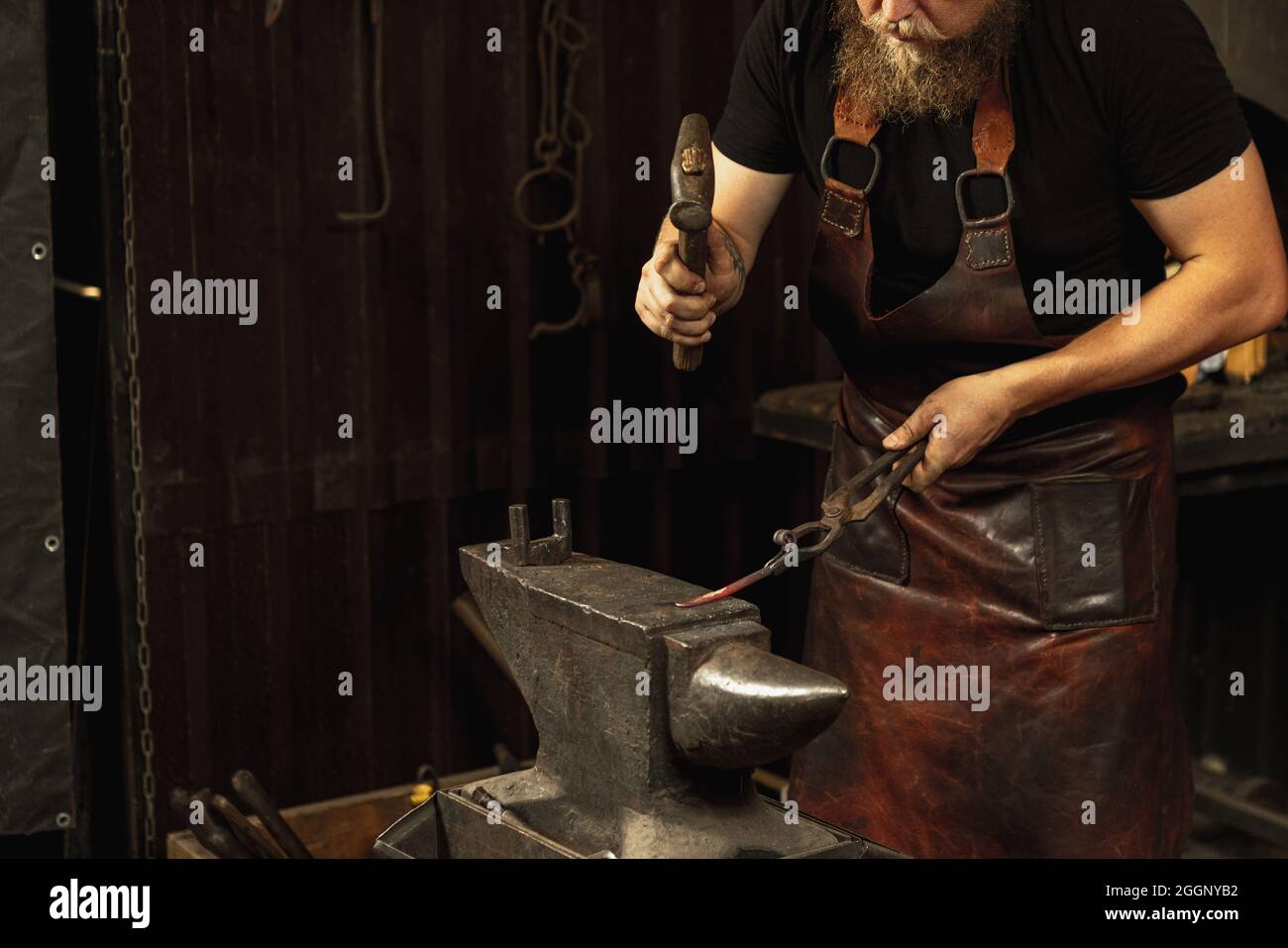 Medieval metal fonderie Banque de photographies et d’images à haute ...