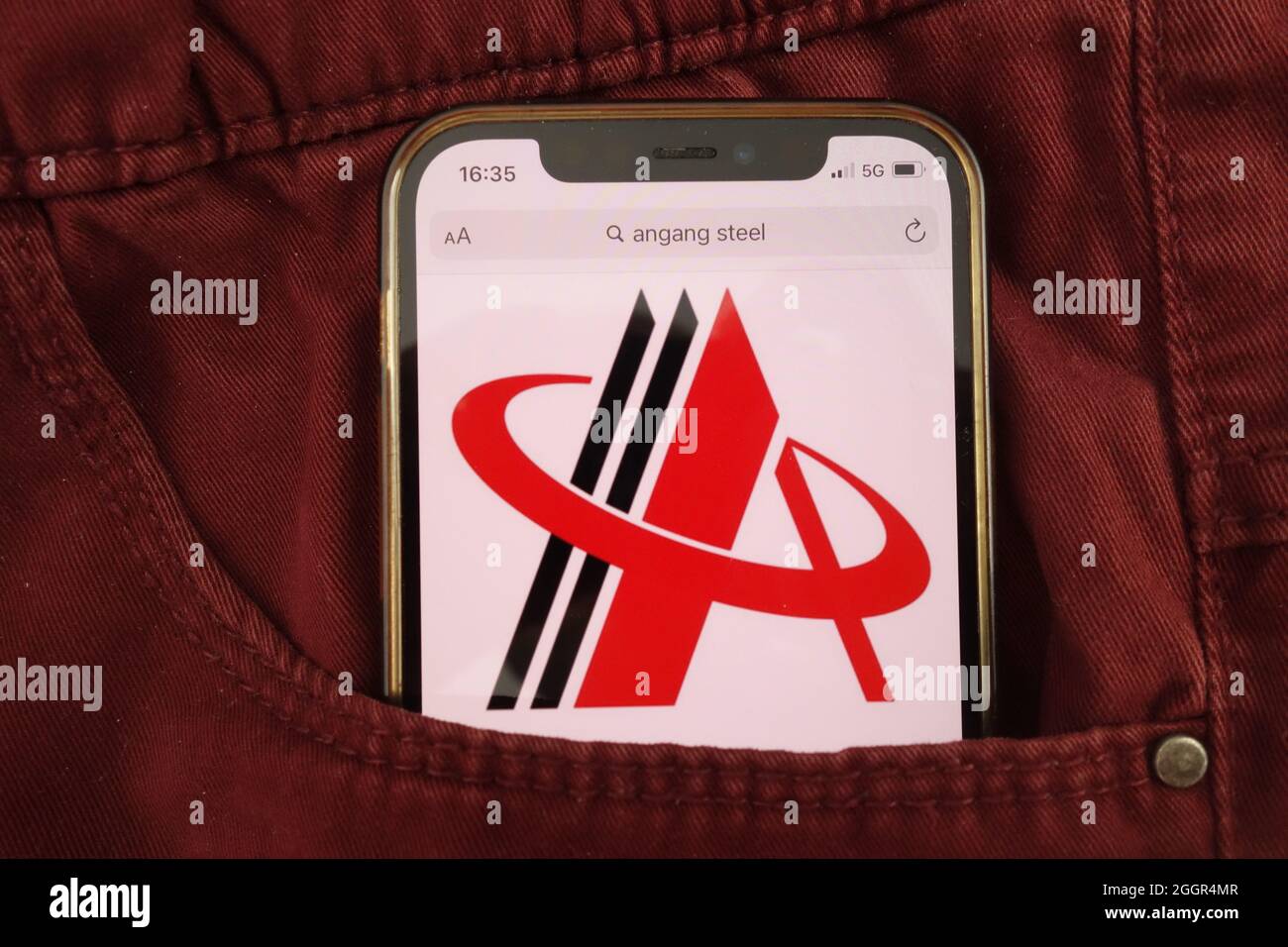 Angang steel Banque de photographies et d’images à haute résolution - Alamy