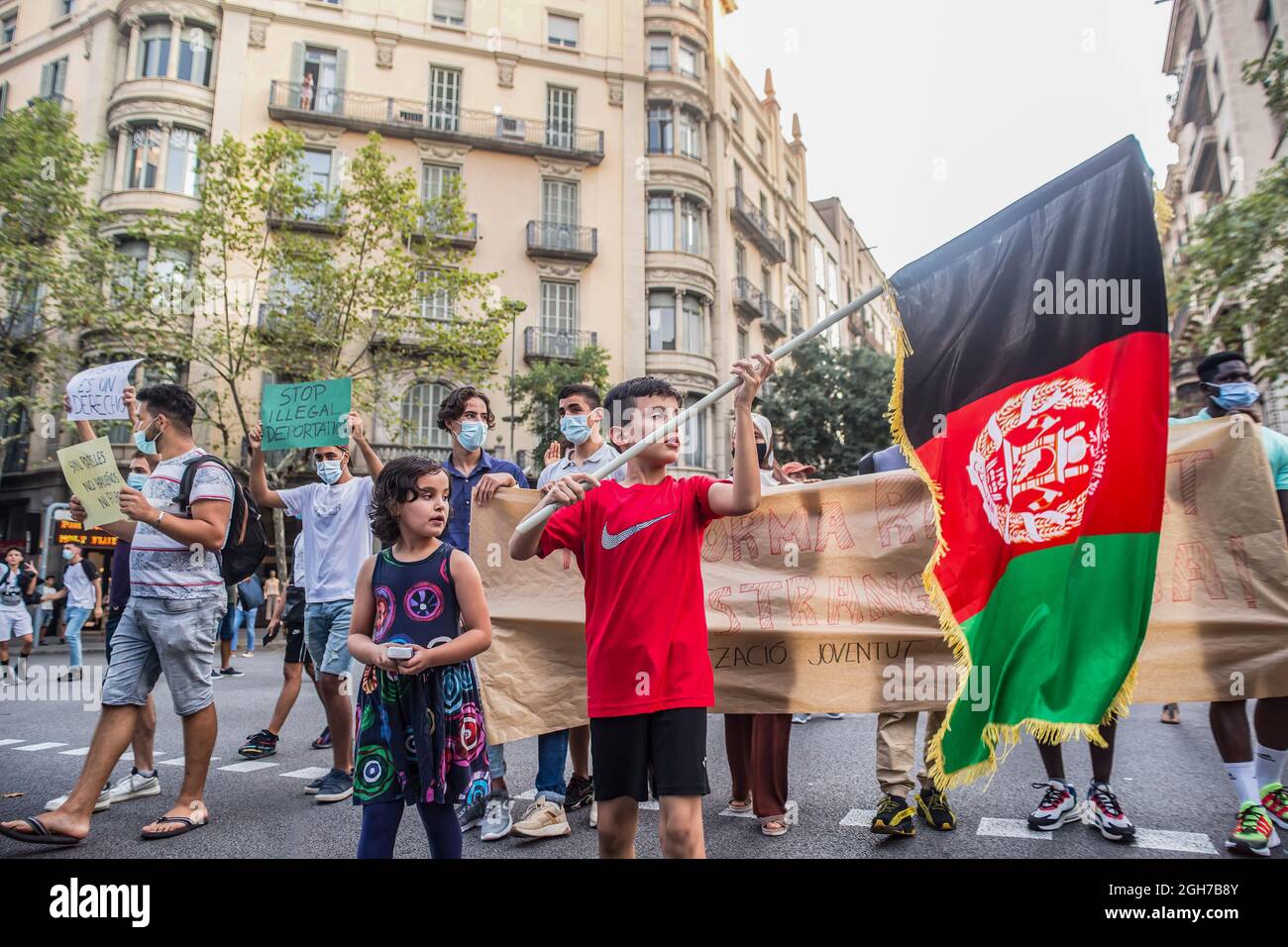 Jeunes migrants Banque de photographies et d’images à haute résolution ...