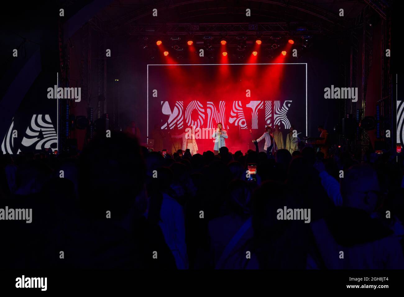 Kiev, Ukraine 3 septembre 2021: Le célèbre chanteur ukrainien Dmitry ...