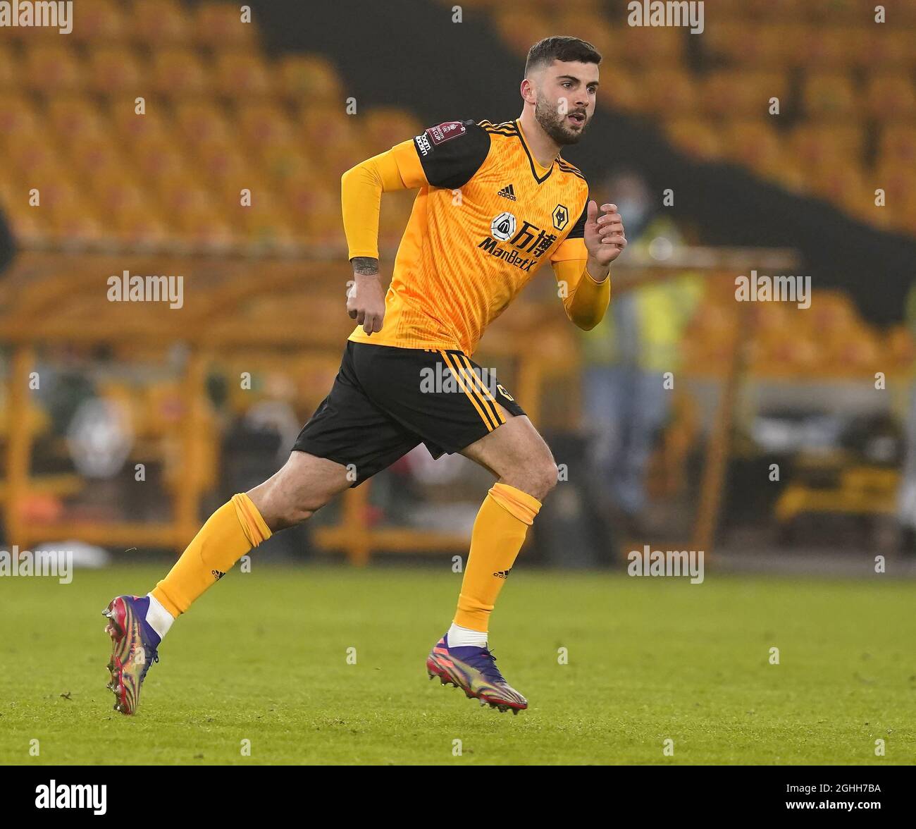 Patrick Cutrone de Wolverhampton Wanderers pendant le match de la coupe ...