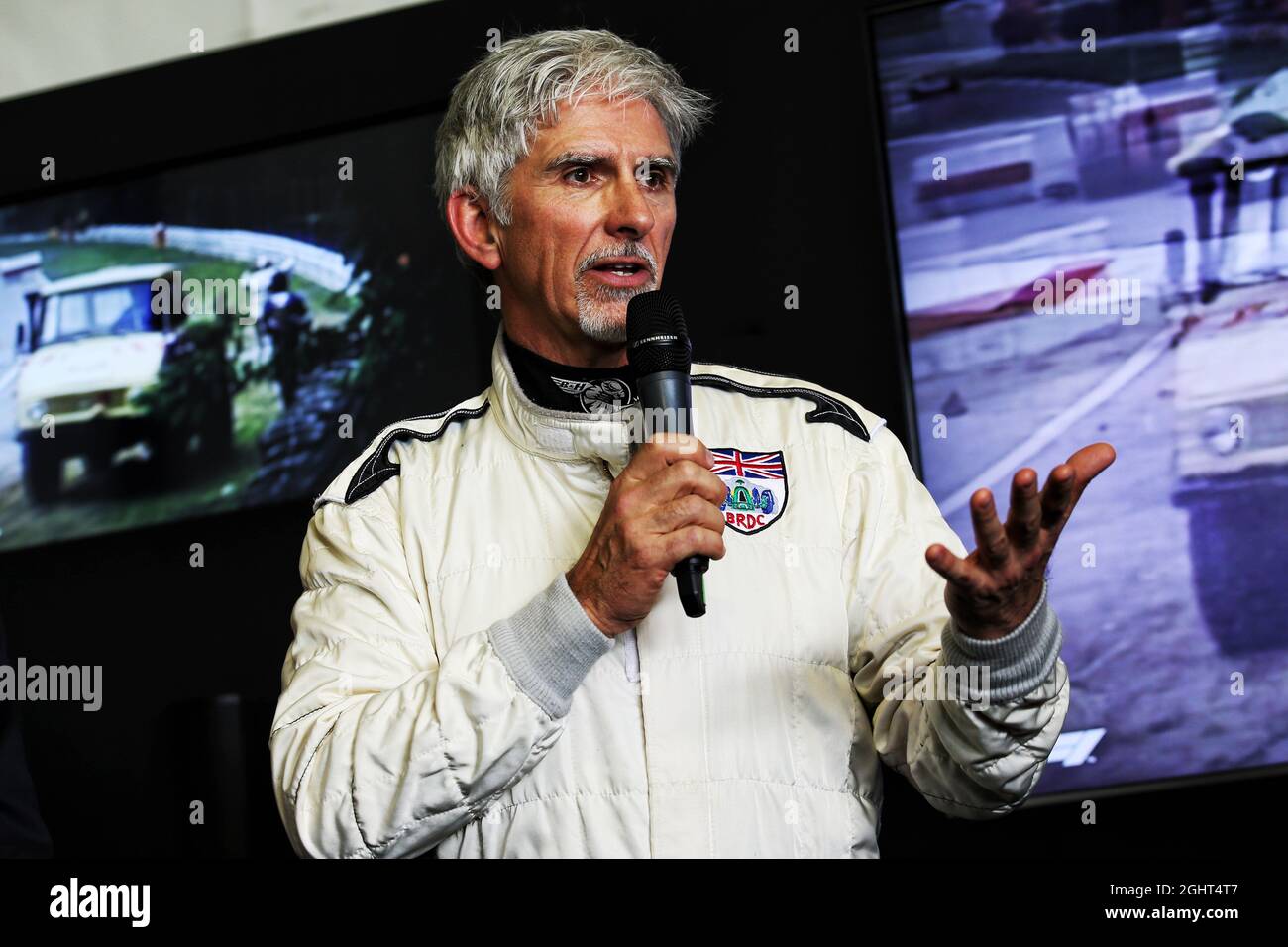 Sky sports f1 présentateur damon hill Banque de photographies et d ...