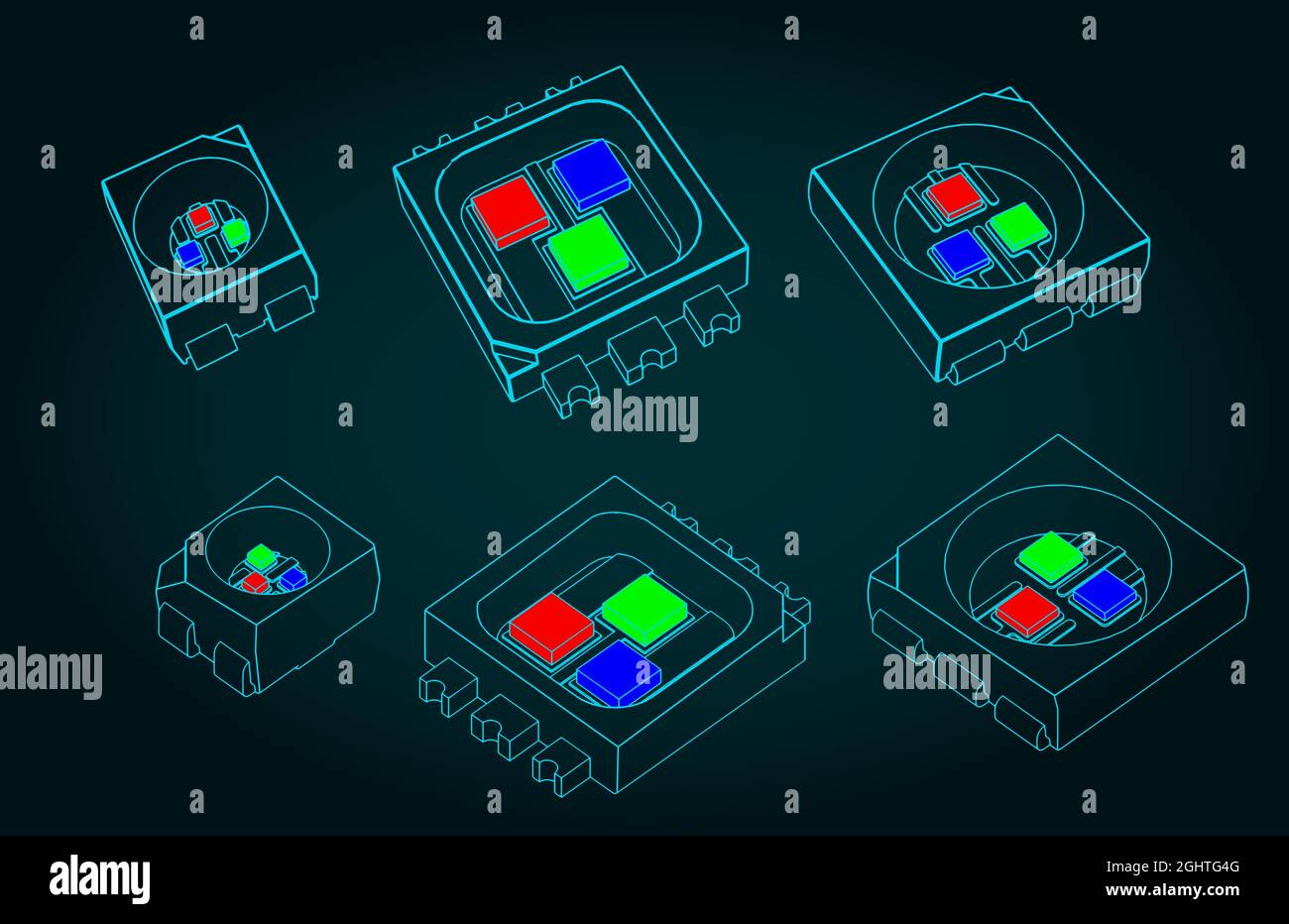 Rgb Conduit Banque d'images vectorielles - Alamy