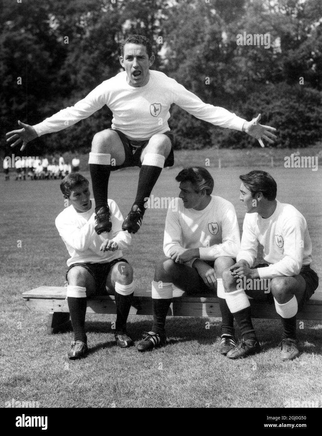 Tottenham les points chauds dave mackay Banque de photographies et d ...