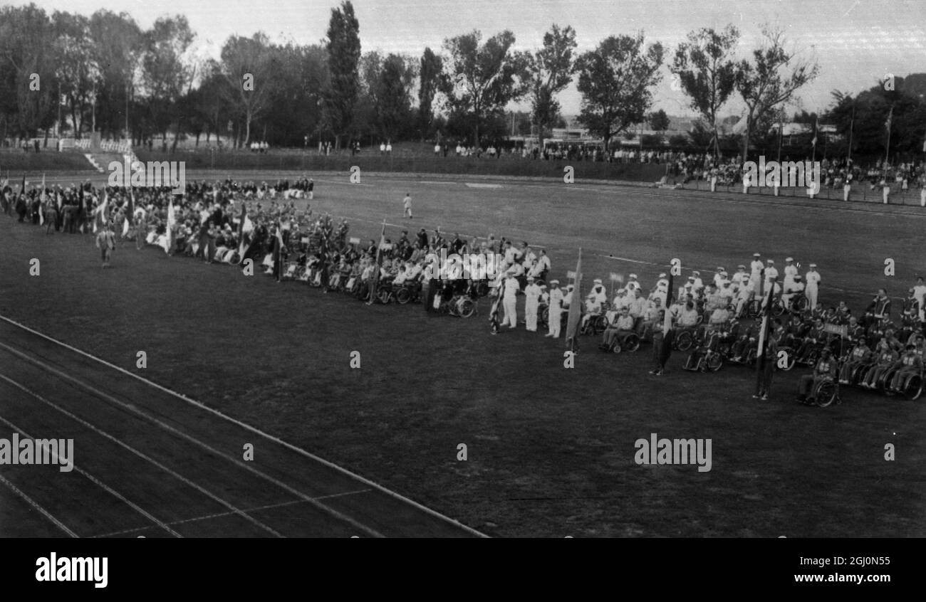 Rome 1960 paralympics Banque de photographies et d’images à haute ...