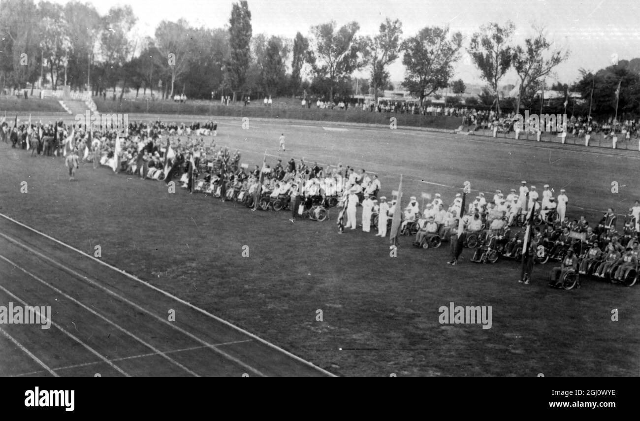 Rome 1960 paralympics Banque de photographies et d’images à haute ...