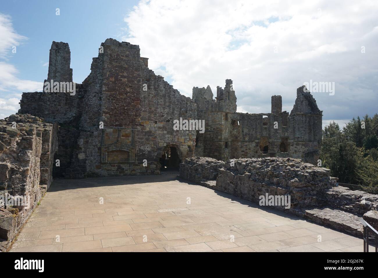 Dirleton castle scotland Banque de photographies et d’images à haute ...
