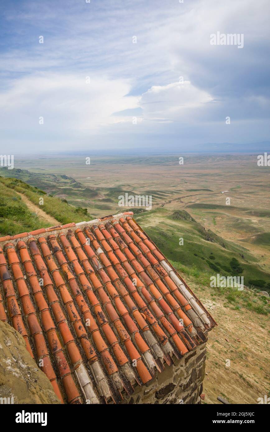Géorgie, Davit Gareja. Le monastère Davit Gareja, le monastère Udabno ...
