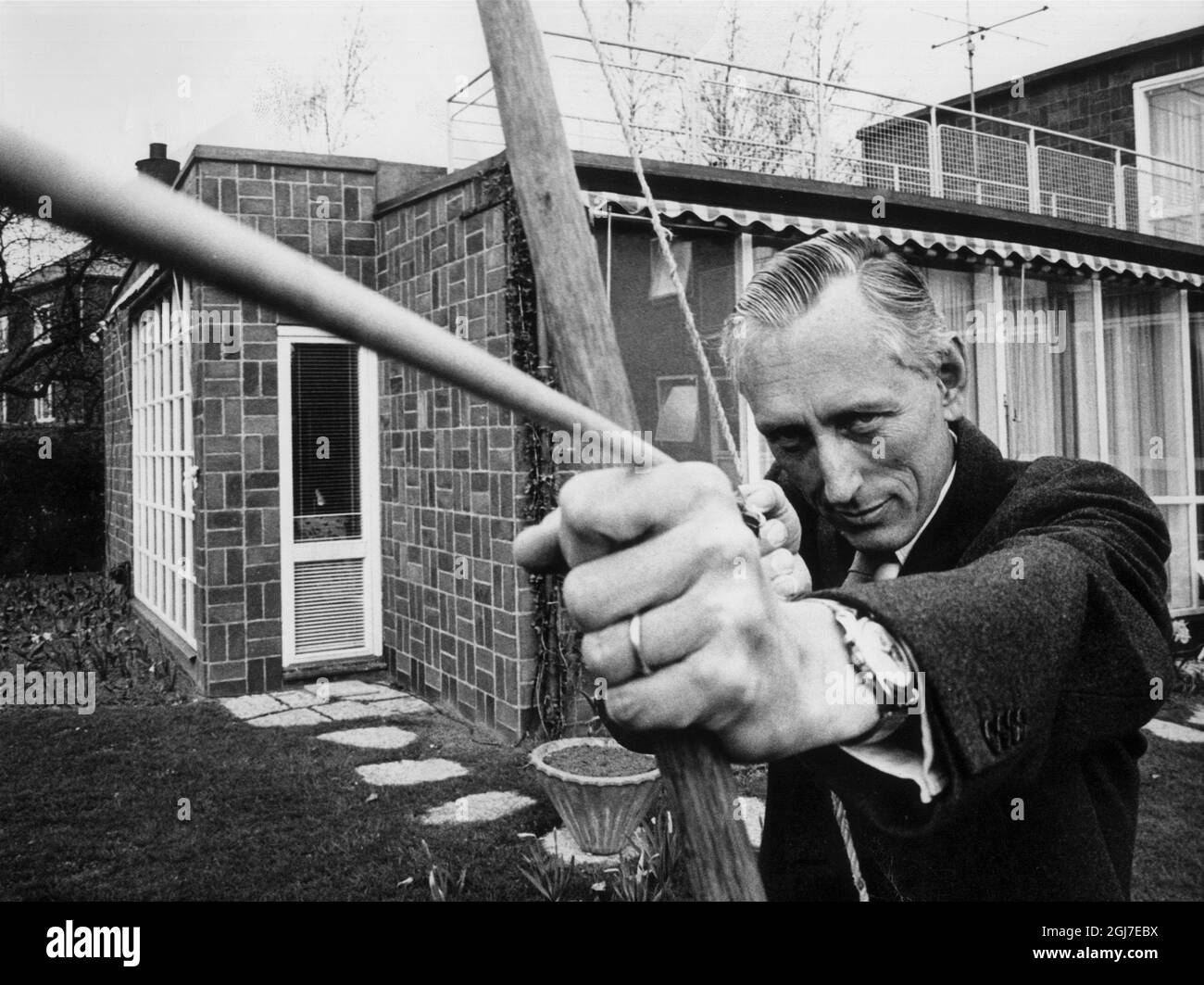 MALMO FILEPHOTO 19670419*** Gad Rausing (1922-2000), archéologue et ...