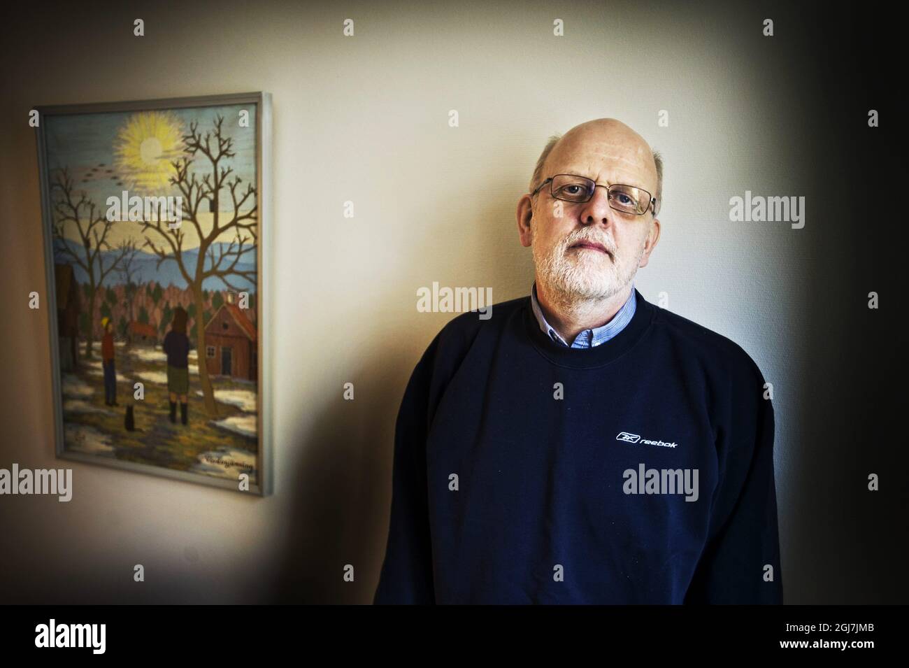 Thomas Quick (Born Sture Ragnar Bergwall) photographié à l'hôpital ...