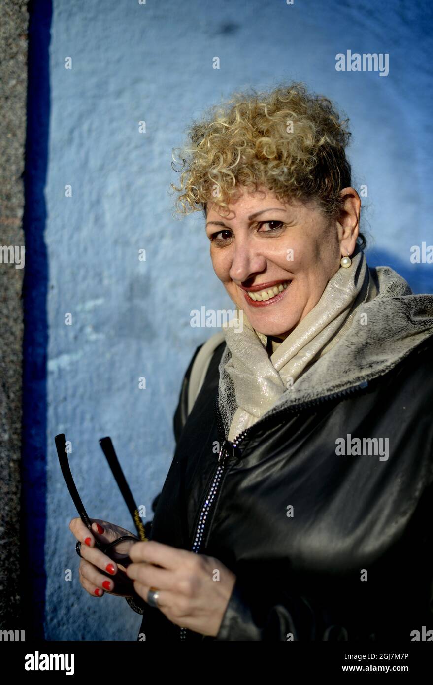 STOCKHOLM 20121115 les livres de l'auteur israélien Lizzie Doron sont ...