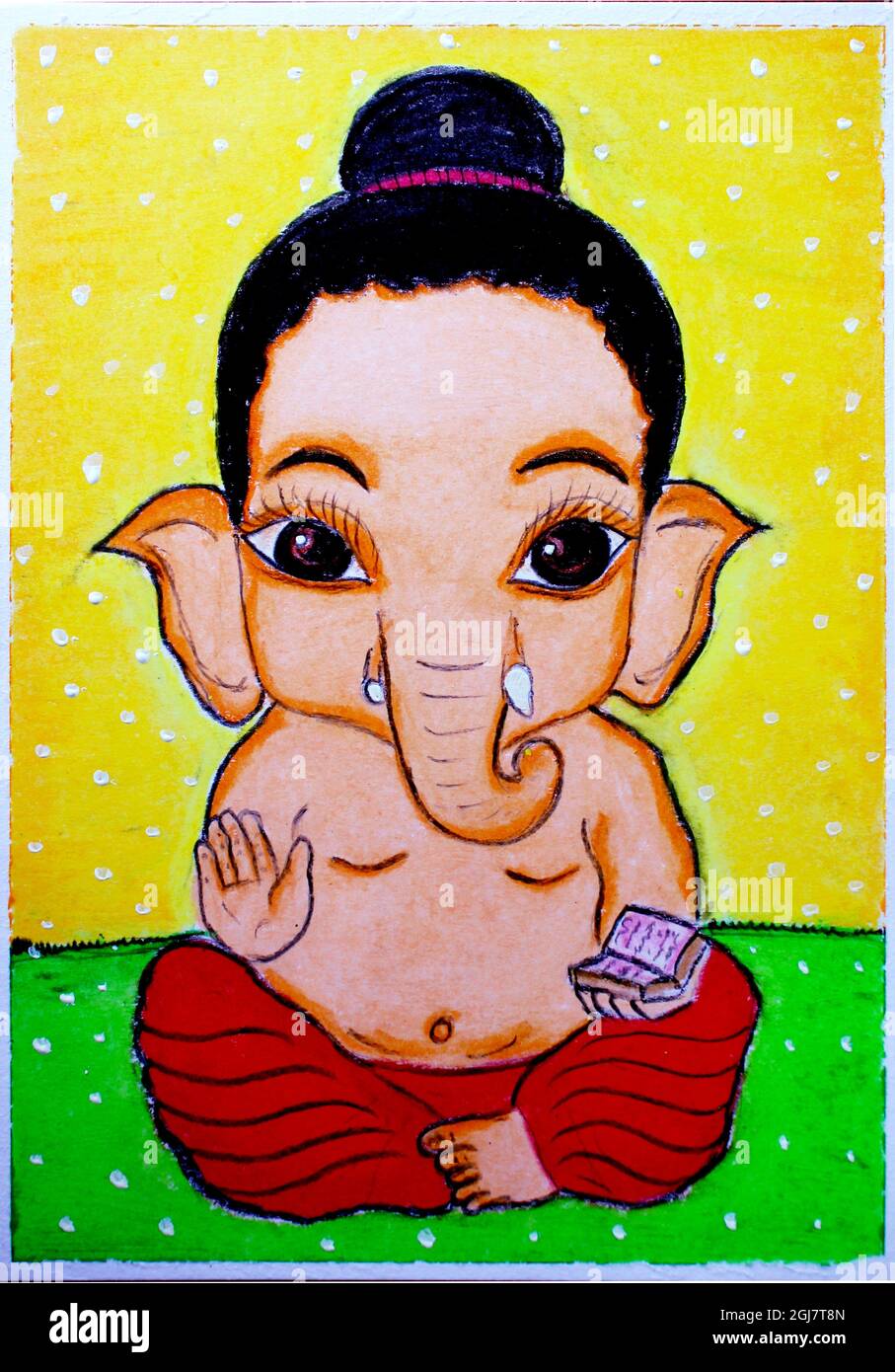 Lord ganesha painting Banque de photographies et d’images à haute ...
