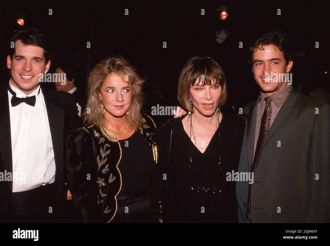 Tim Quill, Stockard Channing, Lee Grant et Dermot Mulroney Circa des ...