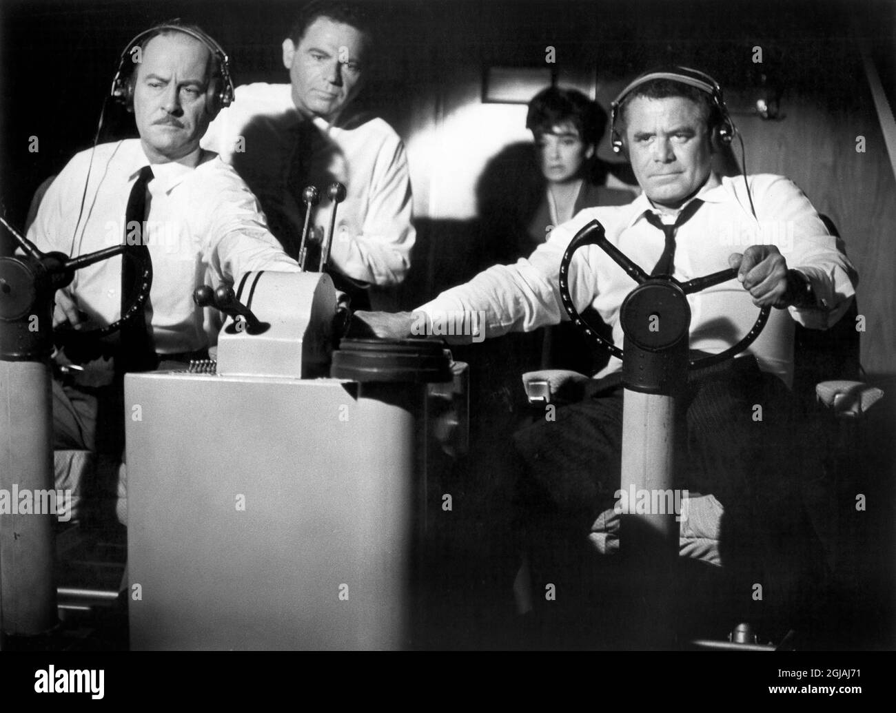 John Hubbard, Nehemiah Persoff, Suzanne Pleshette, Glenn Ford, sur le ...