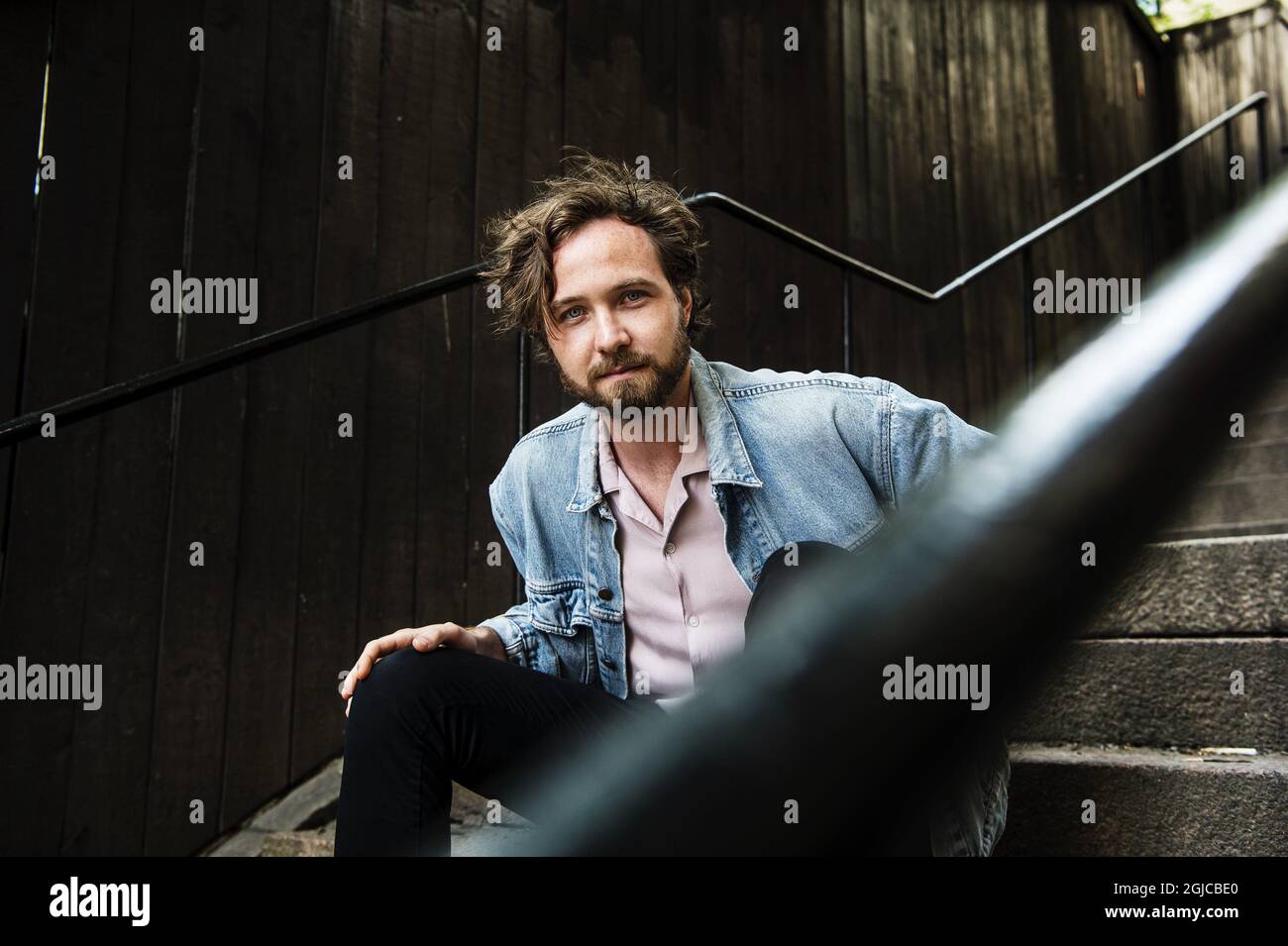 STOCKHOLM 2019-07-08 l'acteur suédois Vilhelm Blomgren joue le rôle principal dans la série ...