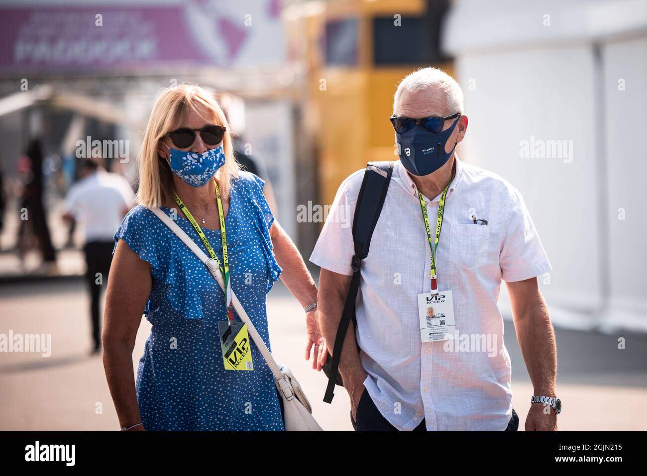 Monza, Italie. 11 septembre 2021. (De gauche à droite) : Alison Russell ...