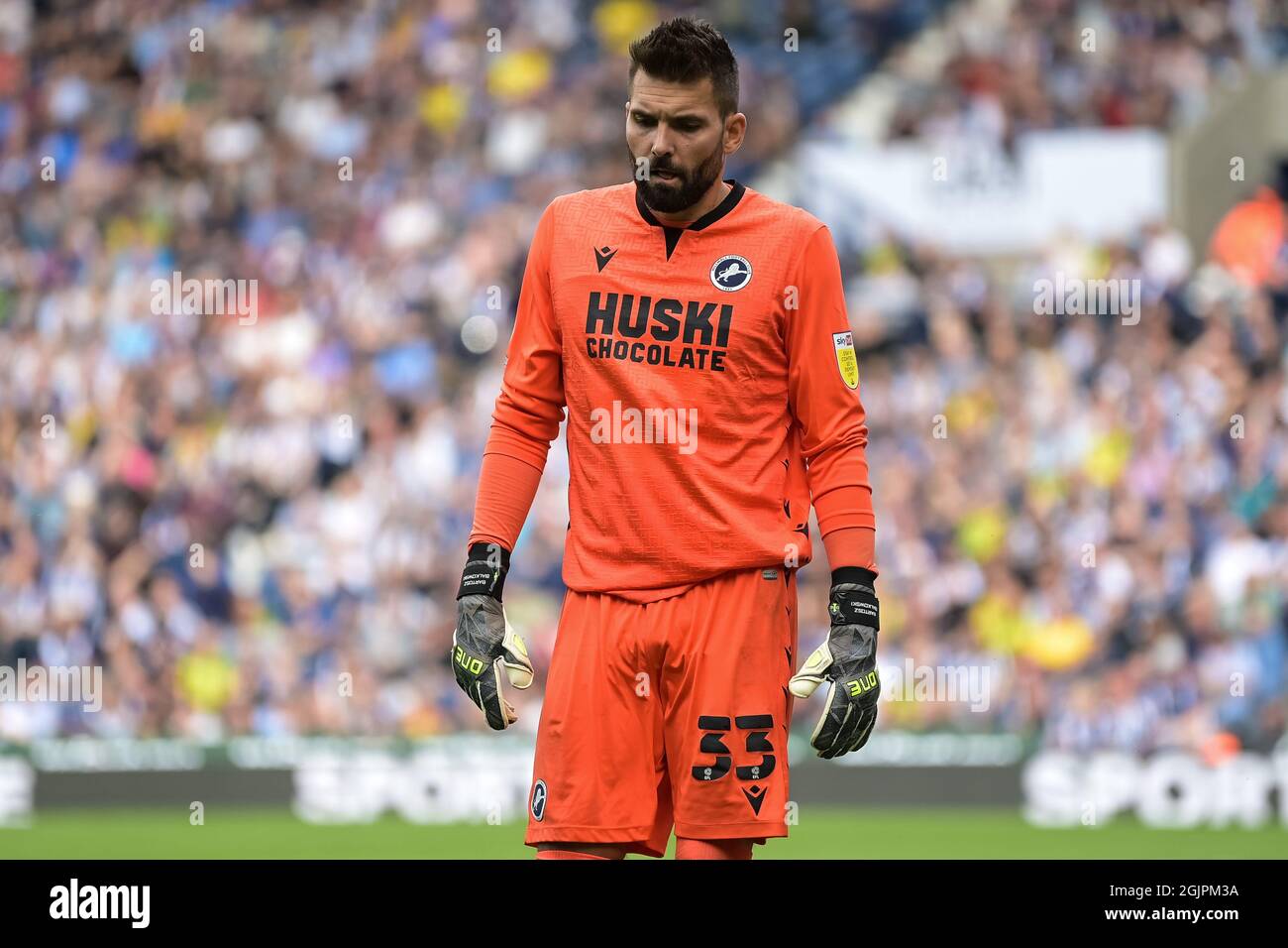 Le gardien bartosz bialkowski de millwall Banque de photographies et d ...