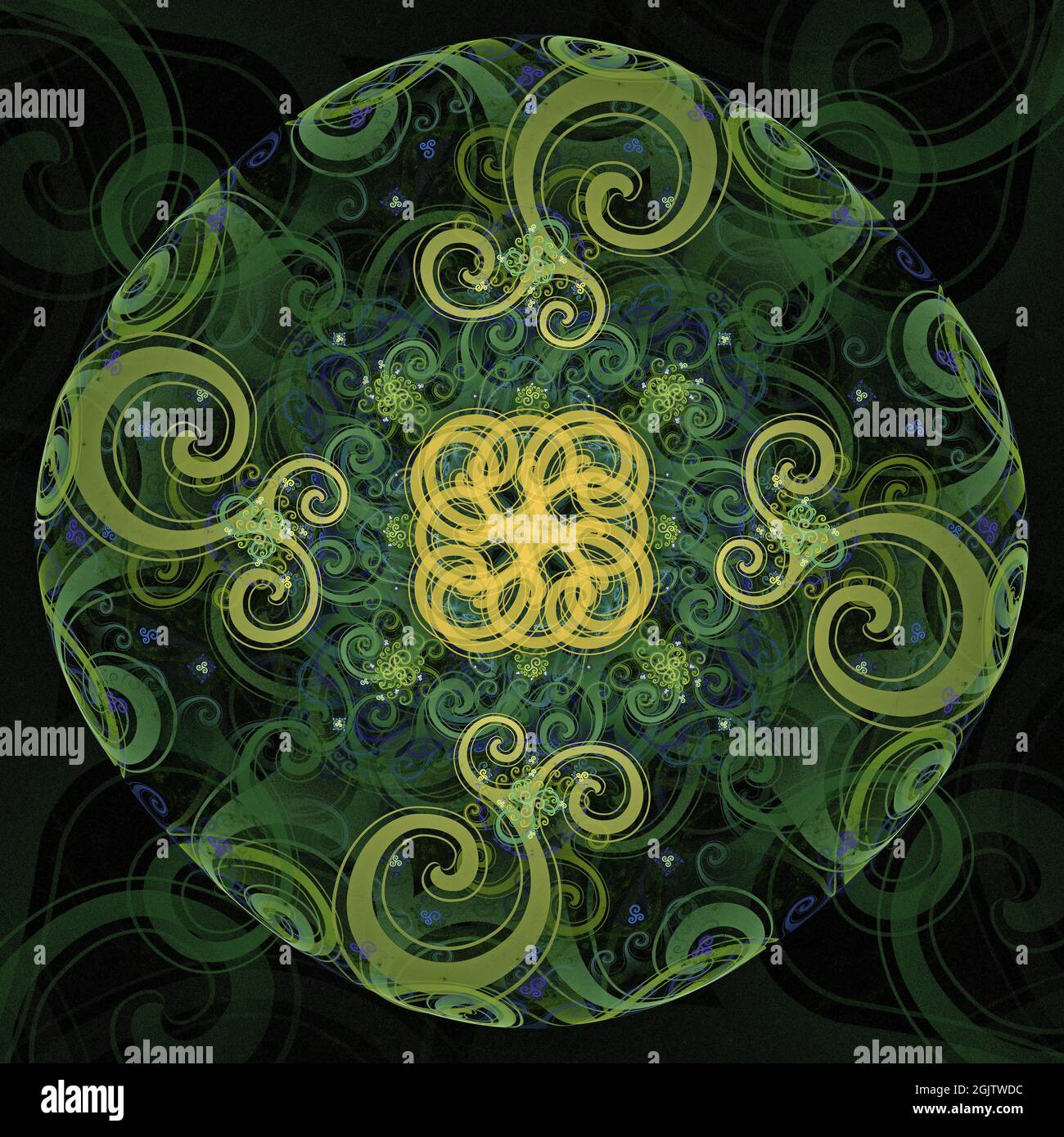 Triskele triskelion Banque de photographies et d’images à haute ...