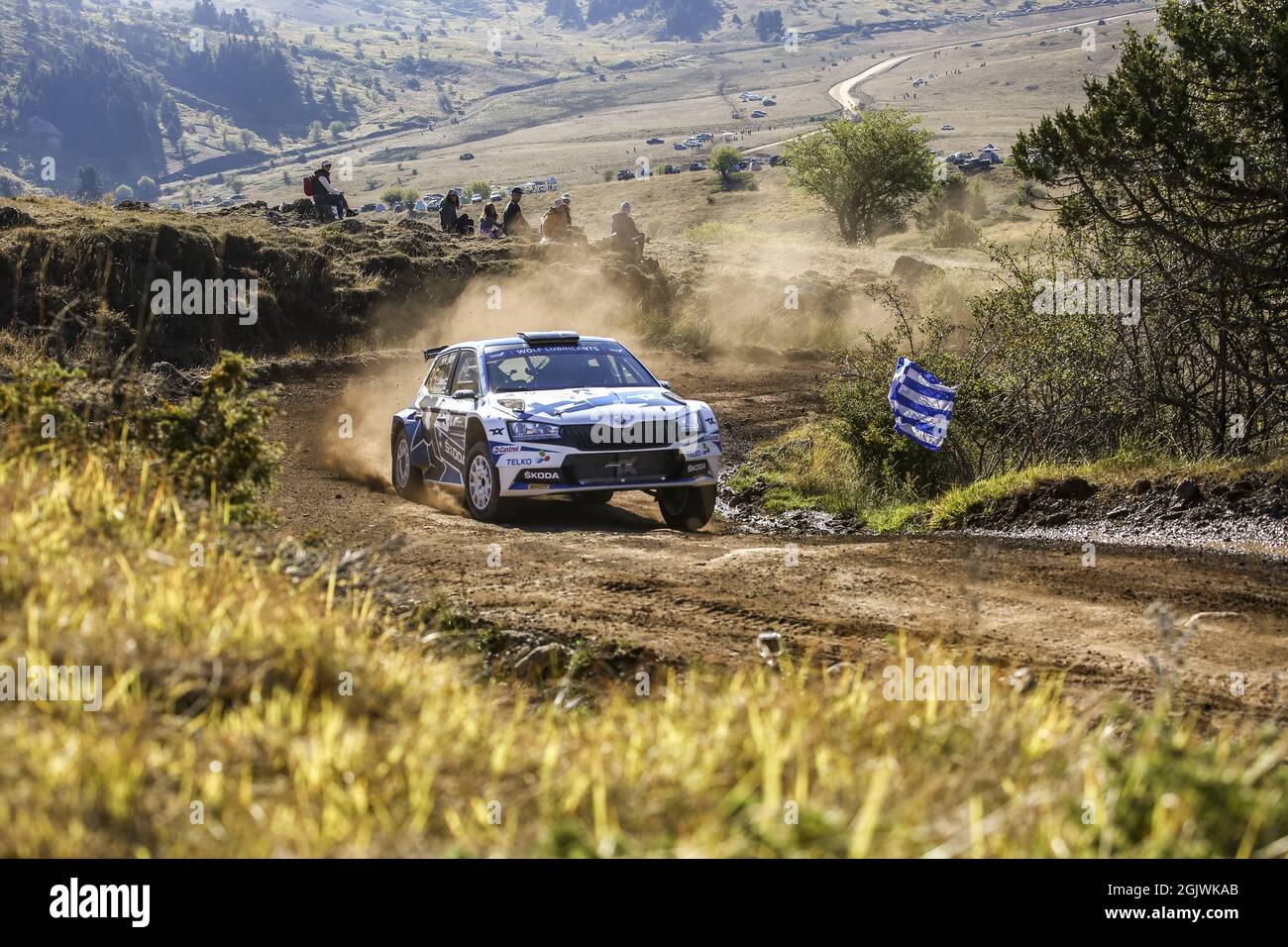 35 Lindholm Emil (fin), Korhenen Mikael (fin), Skoda Fabia Evo, action ...