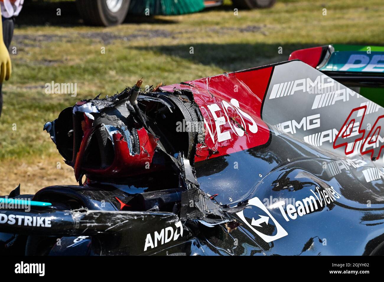 Monza, Italie. 12 septembre 2021. HAMILTON Lewis (gbr), Mercedes AMG F1 ...