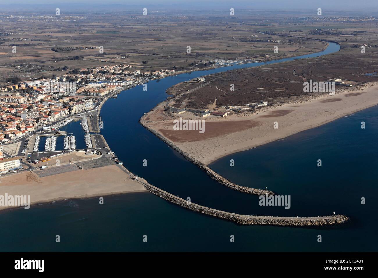 Valras plage Banque de photographies et d’images à haute résolution - Alamy