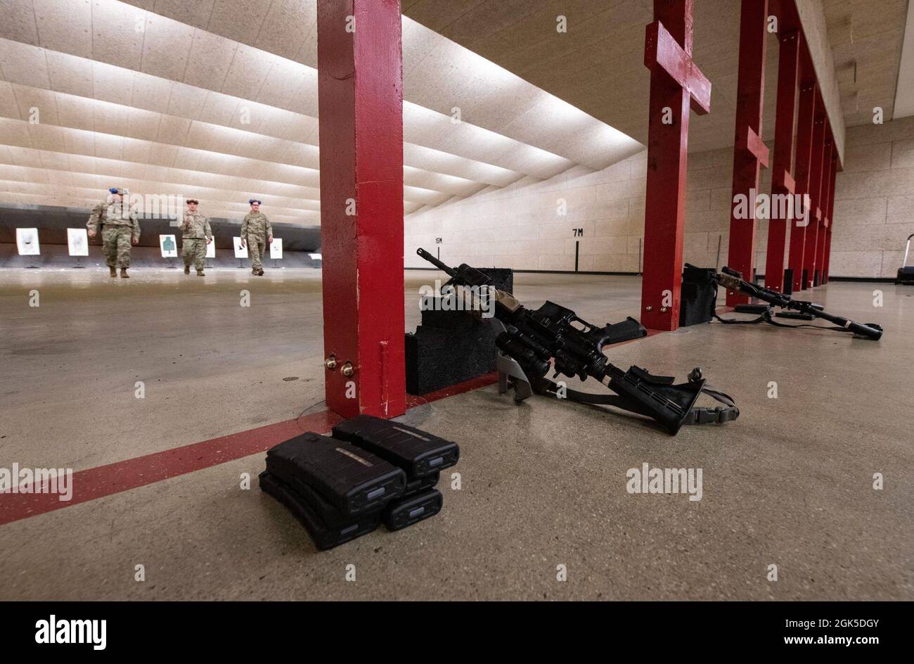 Colonel John Gallemore, commandant de la 8e Escadre de chasseurs, à ...