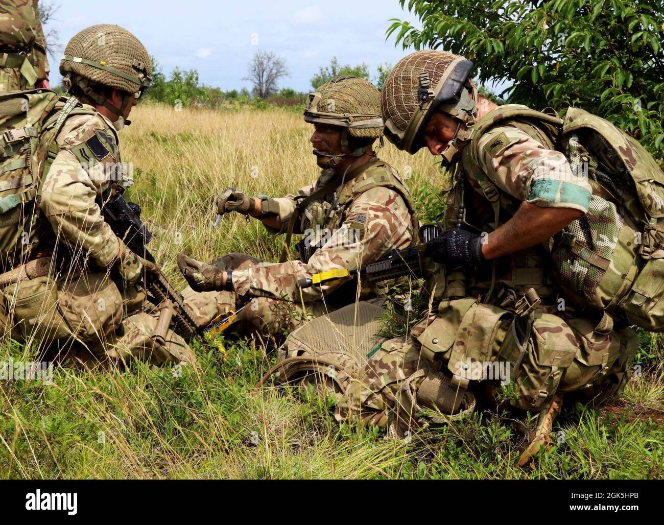 4th para regiment Banque de photographies et d’images à haute ...